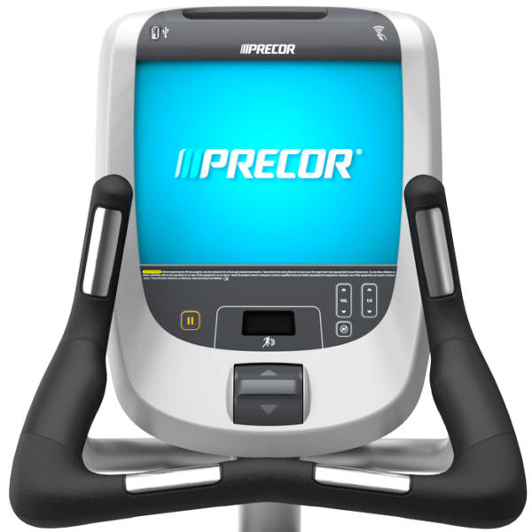 Precor UBK 885 Upright Bike – Athlete Fitness Equipment